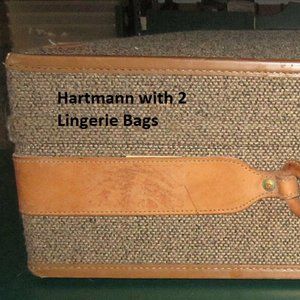 Hartmann | Bags | Suitcase Hartmann Belt Leather Snap Travel Luggage ...